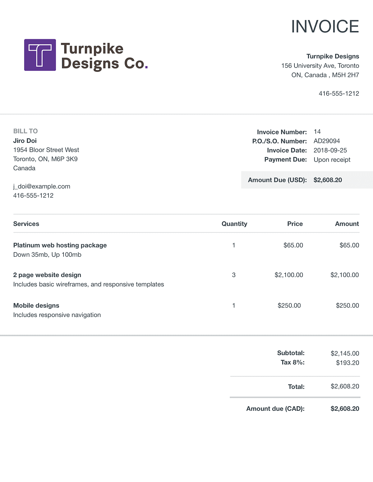 Free Invoice Generator Online Invoice Maker Wave Free Invoice Generator Online Invoice Maker Wave
