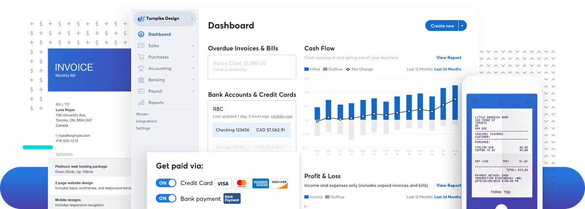 Best Free Accounting Software for Small Businesses - Wave Financial
