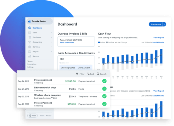 Wave Financial: Financial Software for Small Businesses