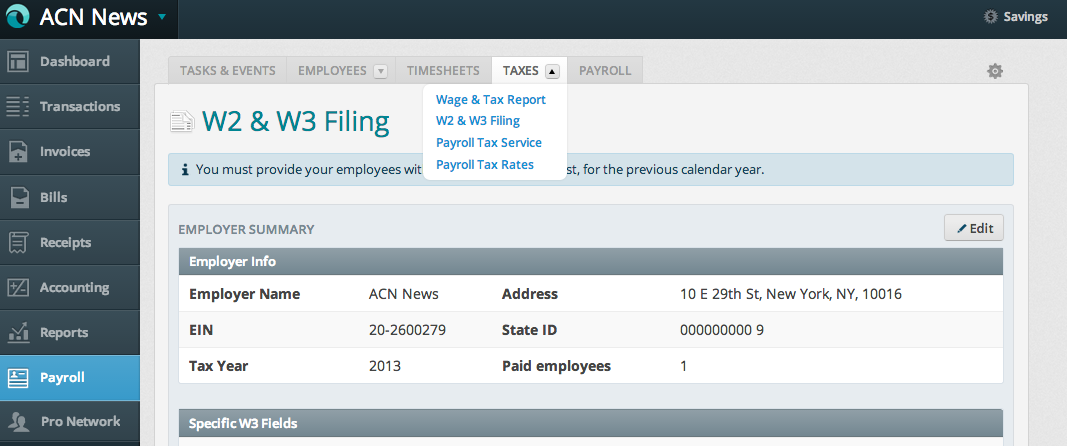 W-2 & W-3 tips for U.S. employers - Wave Blog